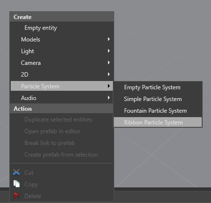 Create Particles Stride