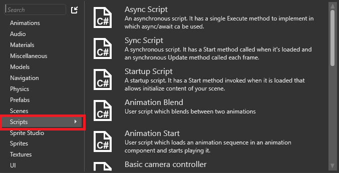 Unity® 開発者のための Stride | Stride Manual