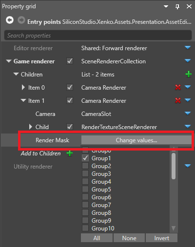 Scene renderers | Stride manual